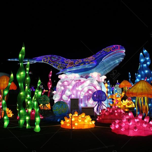 Quality Outdoor Art Lantern Customized Color For Light Show / Exhibition for sale