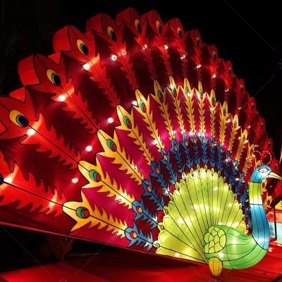 China Outdoor Art Lantern Customized Color For Light Show / Exhibition for sale