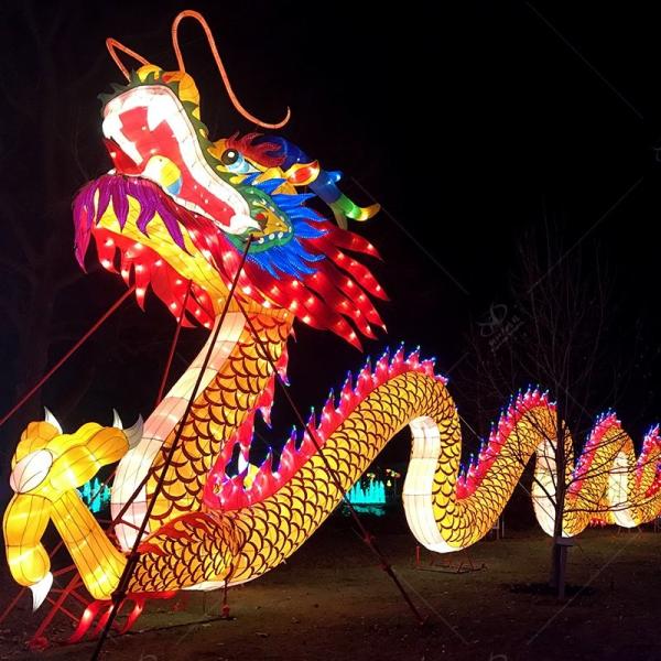 Quality Themed Chinese Traditional Lantern Customized Light Show Handcrafted Lantern for sale
