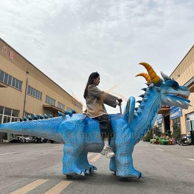 Cina Centro commerciale Animatronic Electric Dinosaur Scooter Ride on Dinosaur per bambini in vendita