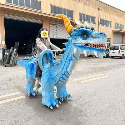 Cina Centro commerciale Animatronic Electric Dinosaur Scooter Ride on Dinosaur per bambini in vendita