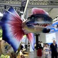 China Waterproof Life Size Dinosaur Model for sale