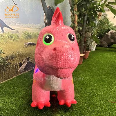 Cina Animatronic Dinosaur Ride per genitori e bambini insieme Coin Operato Dino Animal Car in vendita