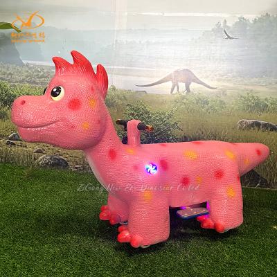 Cina Animatronic Dinosaur Ride per genitori e bambini insieme Coin Operato Dino Animal Car in vendita
