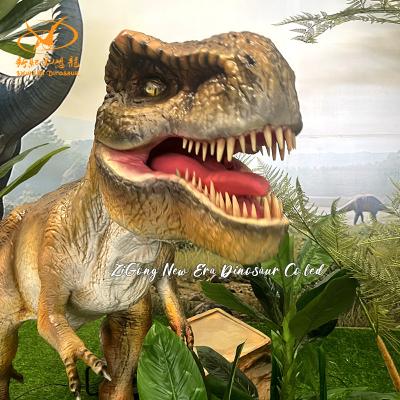 China Amusement Park Animatronic Realistic T-rex Dinosaur Model for Dino World for sale
