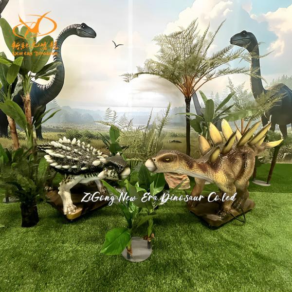 Quality Robotic Aretificial Ankylosaur Dinosaur Models for Jurassic Park and Educational for sale