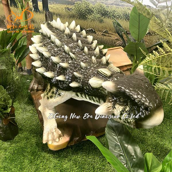 Quality Robotic Aretificial Ankylosaur Dinosaur Models for Jurassic Park and Educational for sale
