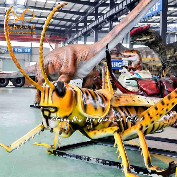 Quality Animated Giant Size Animatronic Insect Model for Theme Park for sale