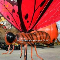 Quality Outdoor Realistic Animatronic Insect Customized For Home Decoration for sale