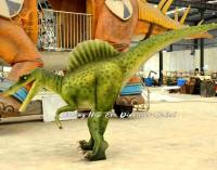 Quality Orange Real Looking Dinosaur Costume Simulated Animatronic Realistic Dinosaur for sale