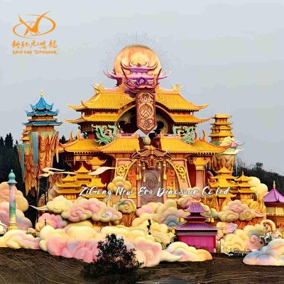 China Outdoor Decoration Chinese Festival Lantern / Tradition Chinese Light Lanterns for sale