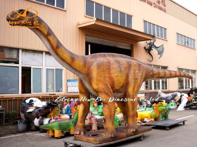 Cina Modello di simulazione di dinosauri a collo lungo vivido per Jurassic Park e Jurassic World in vendita