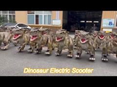 Динозавр аниматронико Paseo mit drei Rädern Scooter Динозавр электрический для детей