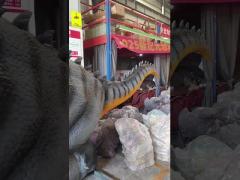 Electric Artificial Dinosaur Model Life Size for Dino Theme Events