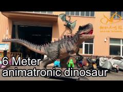 Feroce Giganotosaurus Carolinii Modello di dinosauro per il Jurassic World e il parco a tema