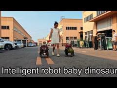 Robot Remote Control Intelligent Baby Dinosaur Animatronic per Dino Park e Jurassic Park