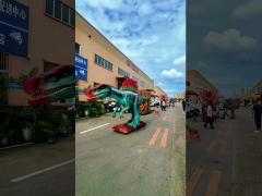 Realistic Animatronic Dinosaur Model for Juassic Park and Dino Park