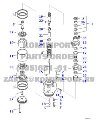China part No.:561-40-00100,Seal kit , Front Support  use for komatsu DUMP TRUCK HD325-7 HD465-7 HD785-7 for sale