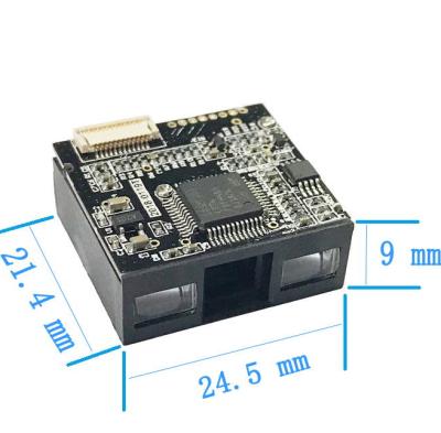 Cina EVAWGIB OEM Small Size CCD Embedded 1D Image Barcode Scanner Module CCD Barcode Scanner Module Motor Fixed Mount A4 in vendita