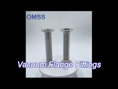 KF16 Stainless Steel KF Vacuum flexible Bellows with ISO KF CF flange