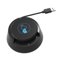 China NFC300 Multi-Function Card Reader with USB Interface - 90x90x40mm ABS Housing for Contact/Contactless Smart Chip Reading for sale