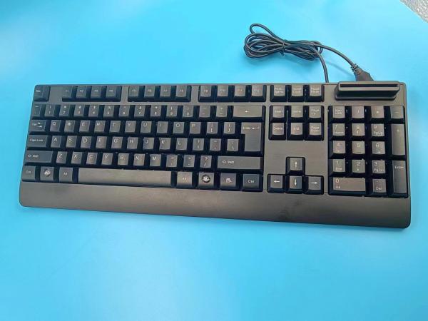 Quality 104 Keys USB Interface Multi-language Standard Wired Office with Smart Card for sale