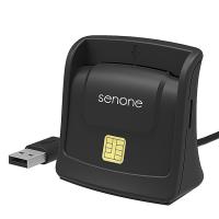 China SCR-307(A) Multi-Card Reader with USB 2.0 Interface, 64x64x45mm Compact Design for SD/SDHC/SDXC/MMC and Smart Cards for sale