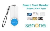 China Folding Smart Card Reader with 12 Mbps USB 2.0 Speed and 51×21×16mm Compact Design for sale
