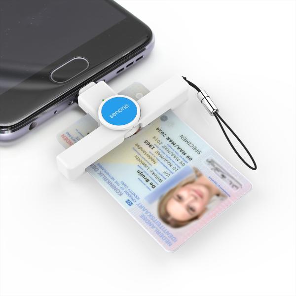 Quality Boutique Customized Folding Smart Card Reader for Type C Mobile Phone for sale