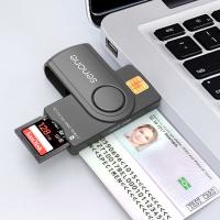 Quality New Support Remote Wake up Fingerprint Blue Tooth Smart Card Reader Writer for sale