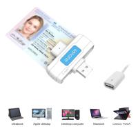 China USB Smart Card Reader with 3/5/7 Slots, 5 MHz Clock Frequency, FCC Certified for Data Reading Applications for sale