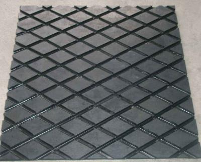 China Herringbone pattern rubber lagging sheet pulleys supplier for sale