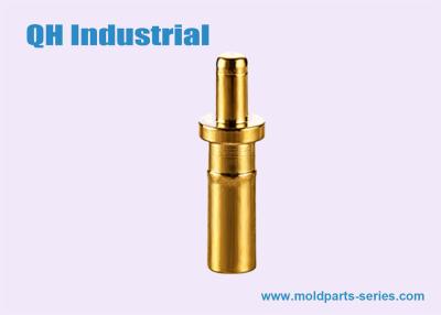 China Spring Loaded Pogo Pin Probe Pin 1A 3A Gold Plated 3uin 4uin SMT PCB Copper OEM ODM for sale