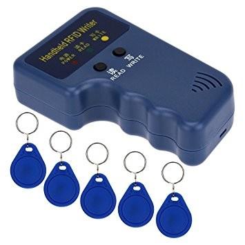 China Programming 125Khz RFID Reader Copier / Duplicator 5 - 8cm Read Distance for sale