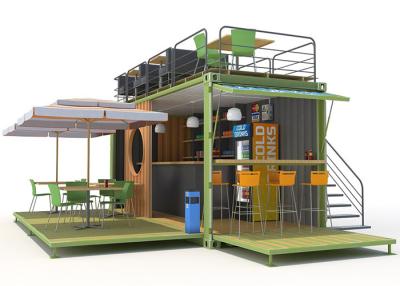 China Topshaw Design Modular Foldable Coffee Shop Container Prefab for sale for sale