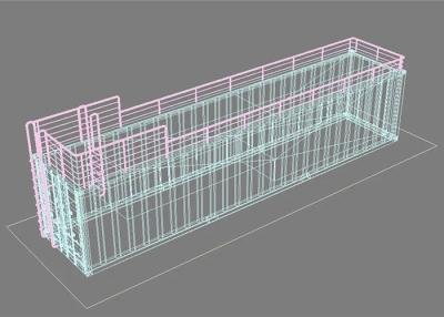 China Topshaw the Luxurious and Cheap Prefabricated Swimming Pools for sales Container Swimming Pool for sale