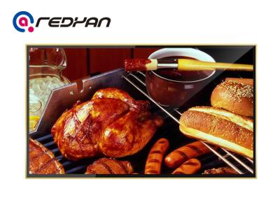 China Ceiling Metal Restaurant Digital Menu Board For Coffee Bar , 8GB Nand Flash for sale
