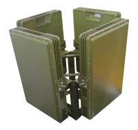 China GSR 215-4C C-Band Ground Surveillance Radar | 360° Coverage, 5km Vehicle Detection, 160W Power for sale