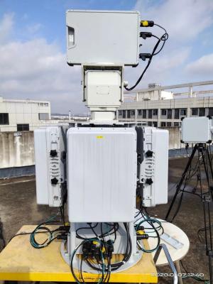 China C-Band 4-Panel Radar | 360° 3D Airspace Surveillance & Drone Tracking (1.2km Range) for sale