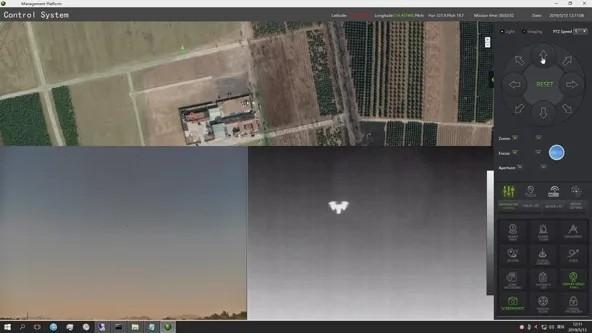 Langeafstandsdrone-radar systeem Drone-detectieapparaat X-band