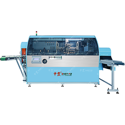 High productive Full Automatic one color Silk screen machine screen printer for flat bottle