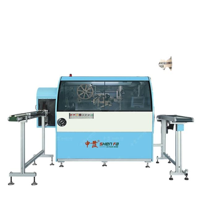 Auto Single Color Big Bucket Silk Screen Printing Machine - Front View