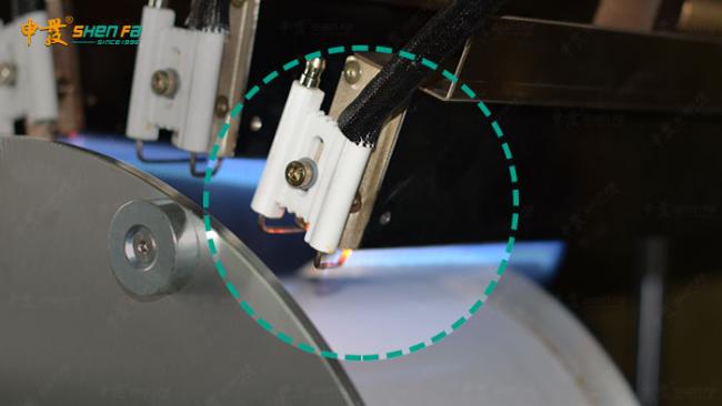 Auto Single Color Big Bucket Silk Screen Printing Machine - Operation View