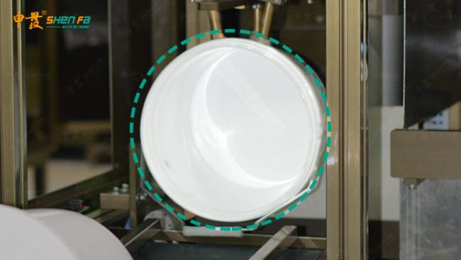 Auto Single Color Big Bucket Silk Screen Printing Machine - Detail View