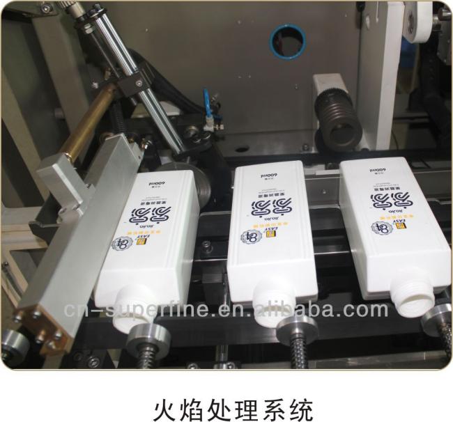 Screen printing machine operation