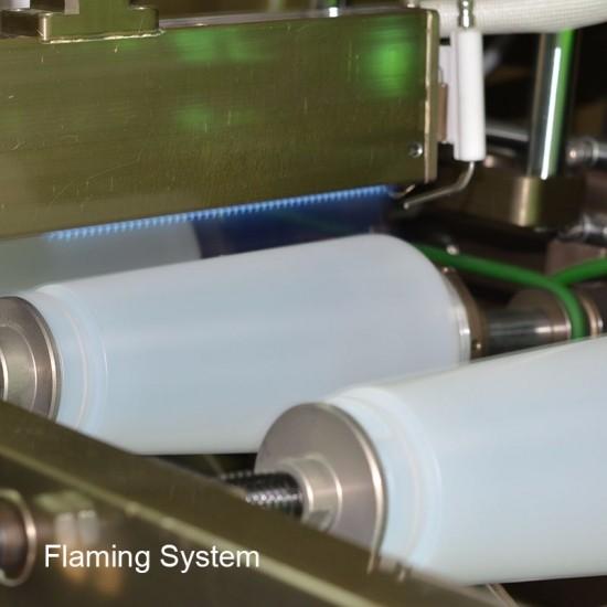 Screen printing machine close-up