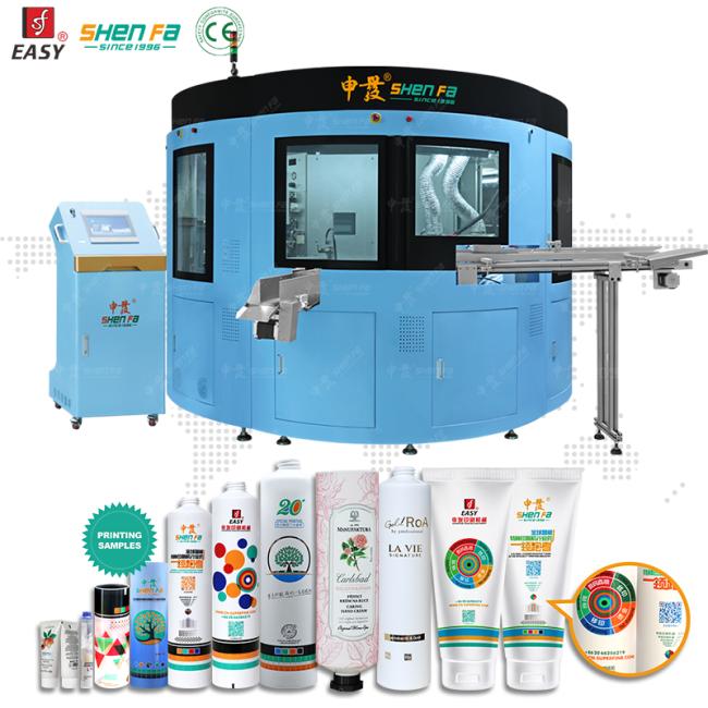 6-color servo screen printing machine front view