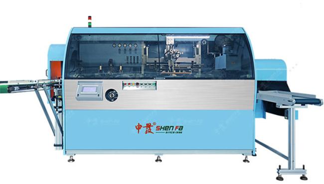 Full Automatic Single Color UV Curing Cylindrical Screen Printer