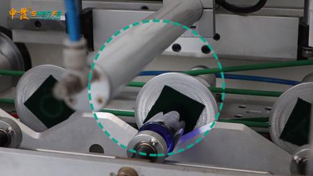Full Automatic Single Color UV Curing Cylindrical Screen Printer