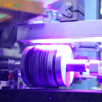 Cina A tre colori interamente in una stampa dello schermo della macchina e nella timbratura calda per il barattolo di plastica in vendita